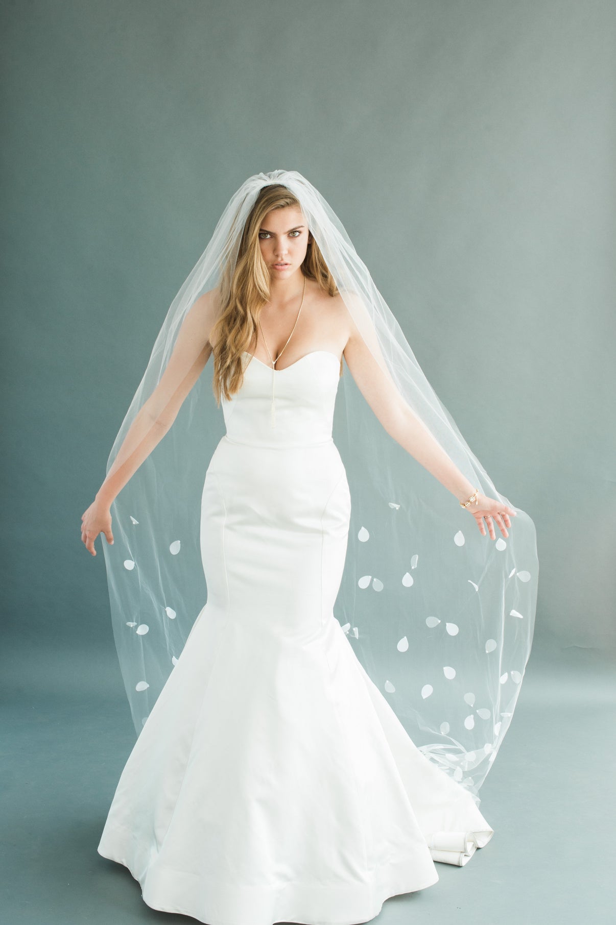 PETAL VEIL 54" WIDE – Camilla Christine