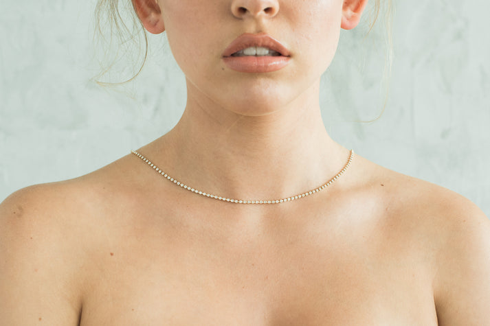 CAROLINE NECKLACE- GOLD – Camilla Christine