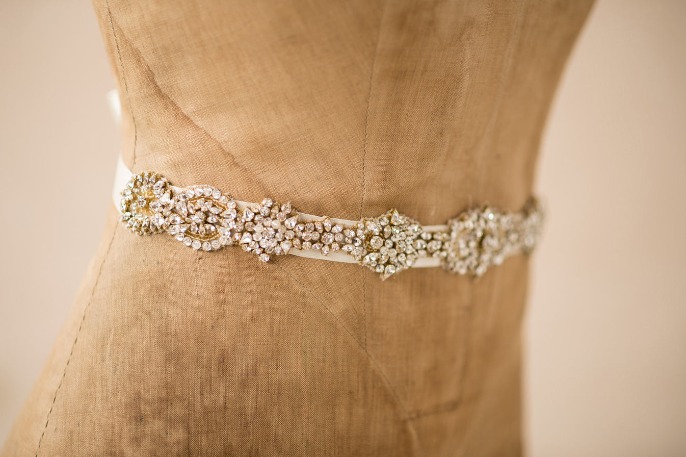 PAISLEY SASH - GOLD – Camilla Christine